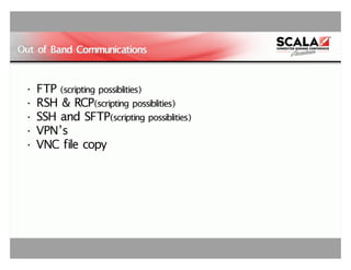 Scala Network Operations Considerations | PDF | Computer Networking | Computing