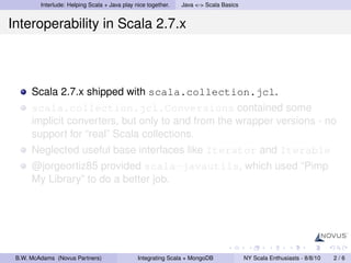 Briefly: Scala Implicits, Pimp My Library and Java Interop | PDF | Programming Languages | Computing
