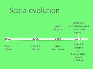 Scala Past, Present & Future | PDF | Programming Languages | Computing
