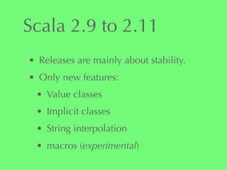 Scala Past, Present & Future | PDF | Programming Languages | Computing