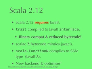 Scala Past, Present & Future | PDF | Programming Languages | Computing