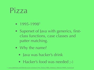 Scala Past, Present & Future | PDF | Programming Languages | Computing