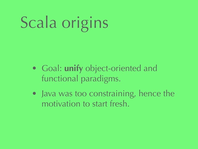 Scala Past, Present & Future | PDF | Programming Languages | Computing