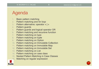 Scala: Pattern matching, Concepts and Implementations | PPT