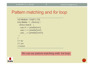 Scala: Pattern matching, Concepts and Implementations | PPT