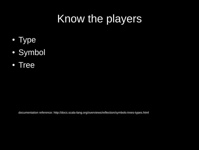 Scala Reflection & Runtime MetaProgramming | PPT