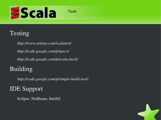 Introduction to Scala | PPT