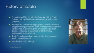 Scala for n00bs by a n00b. | PPT