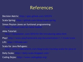 Scala Presentation Work | ODP | Programming Languages | Computing