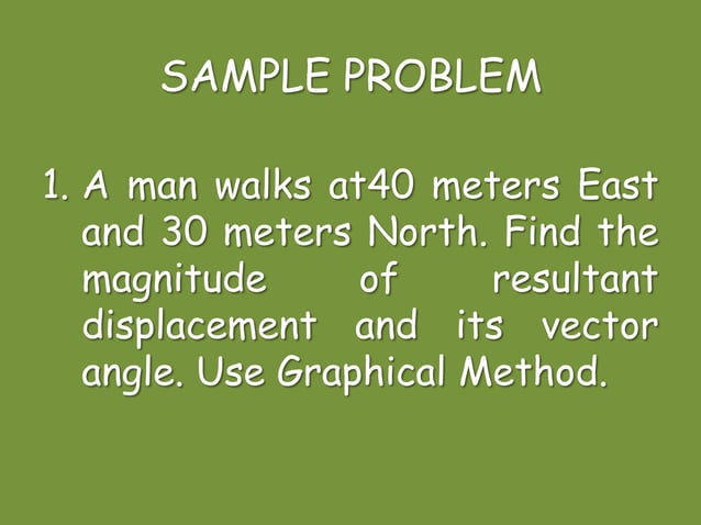 Scalar and vector quantities | PPTX | Physics | Science