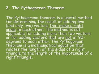 Scalar and vector quantities | PPTX