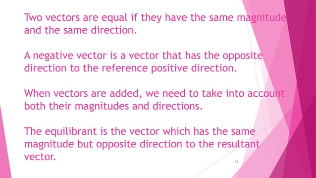 Scalar and vector quantities | PPTX | Physics | Science