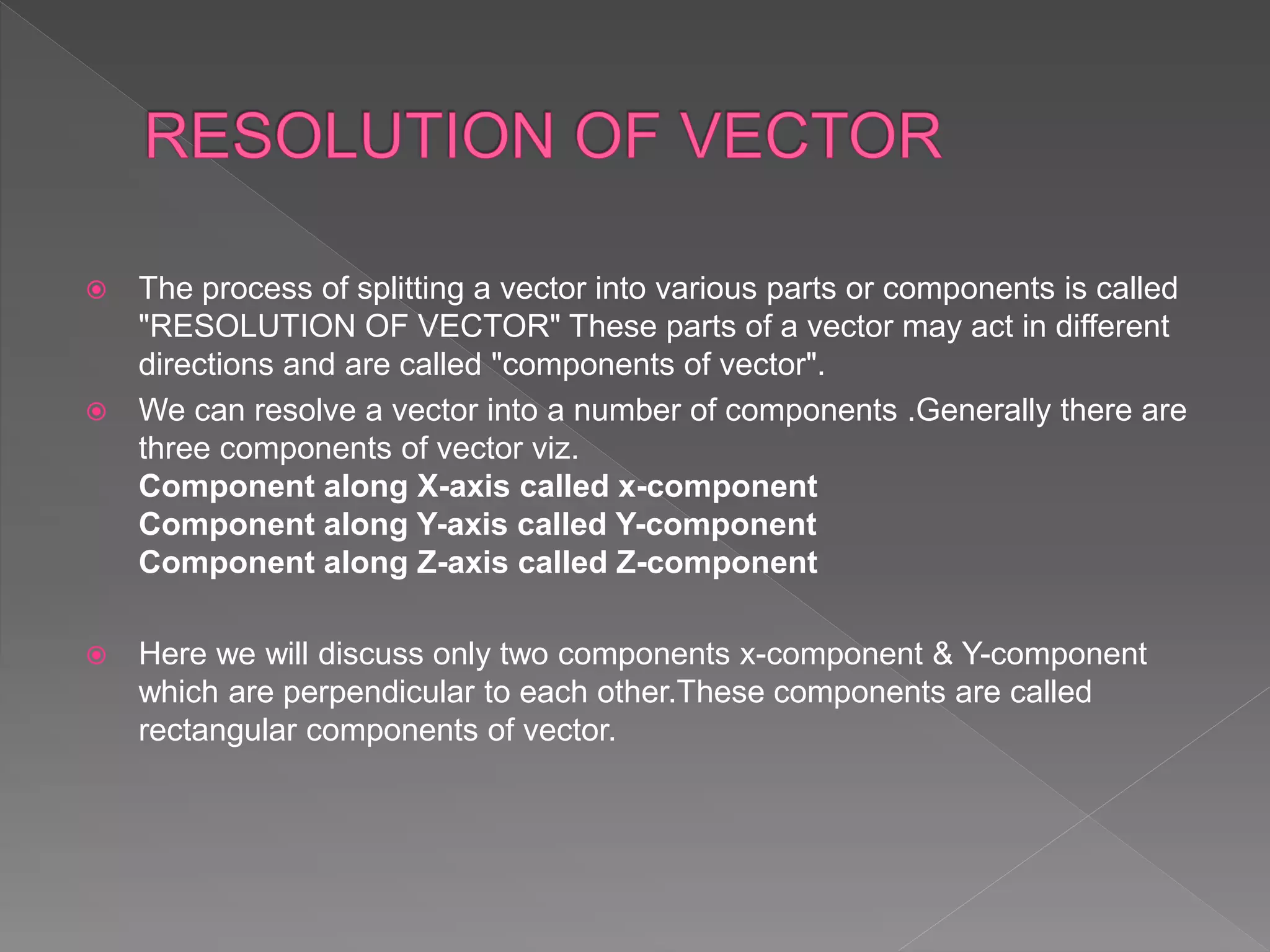 Scalar and vector quantities | PPTX