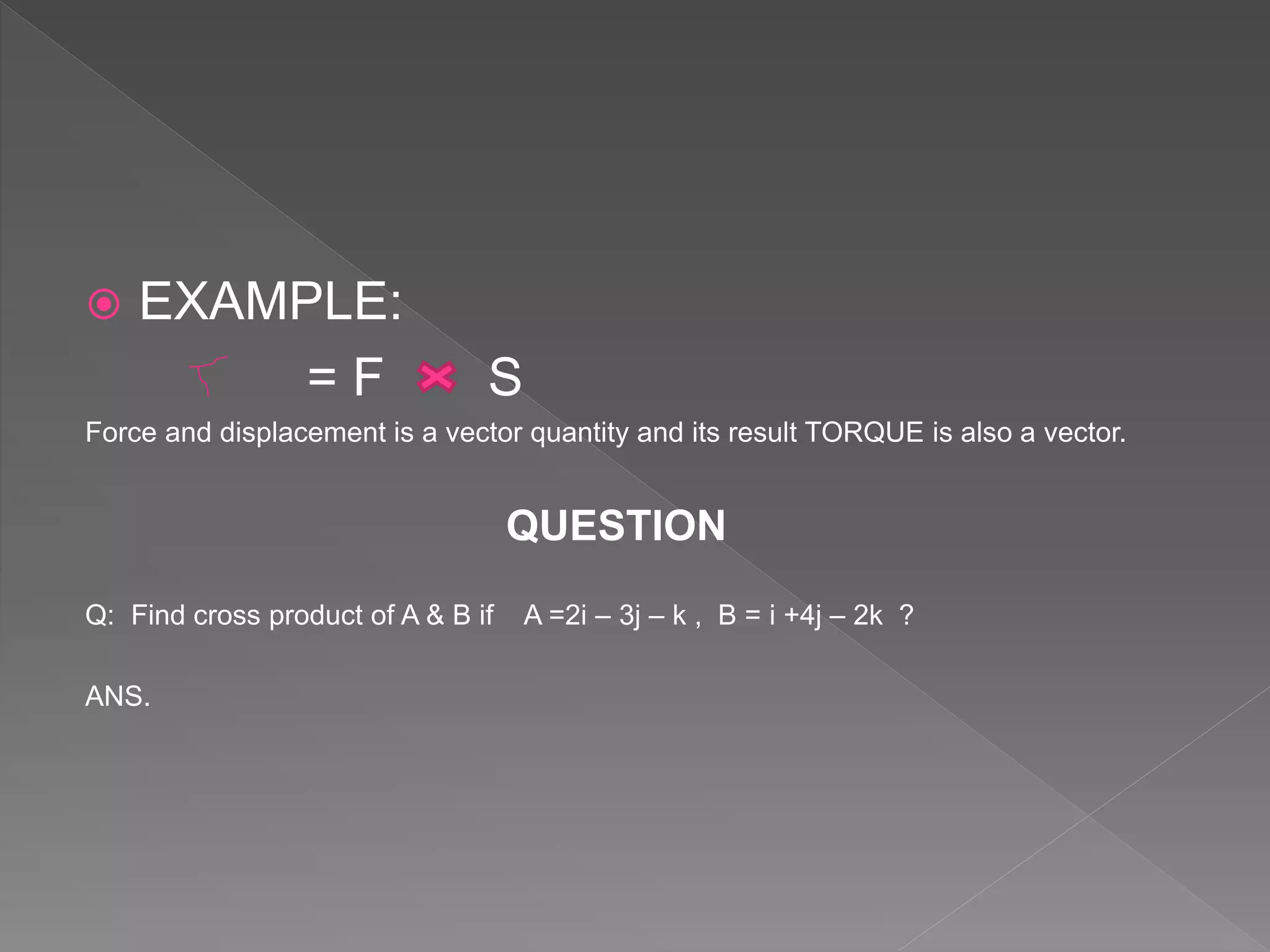 Scalar and vector quantities | PPTX
