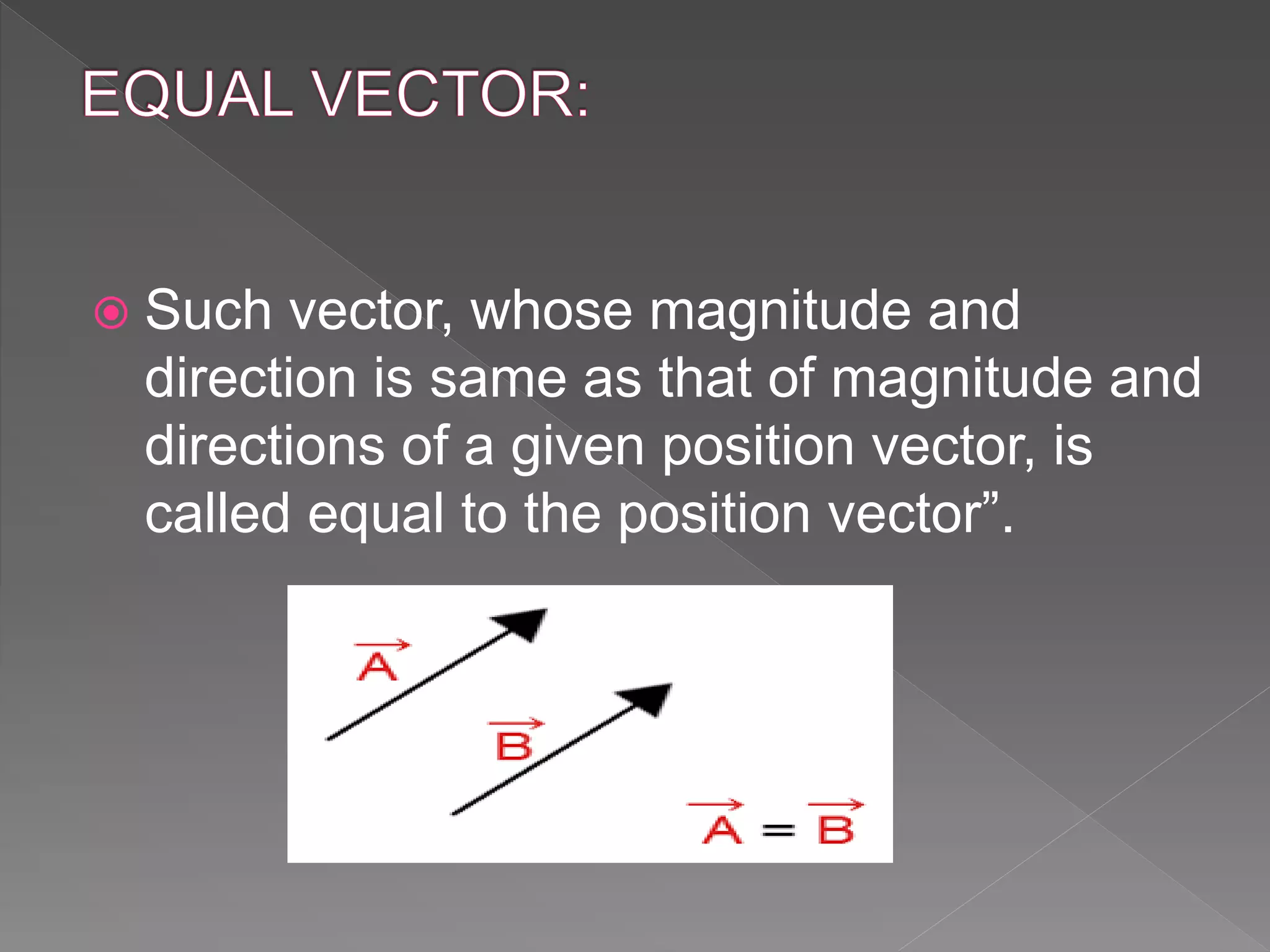 Scalar and vector quantities | PPTX