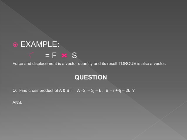 Scalar and vector quantities | PPTX