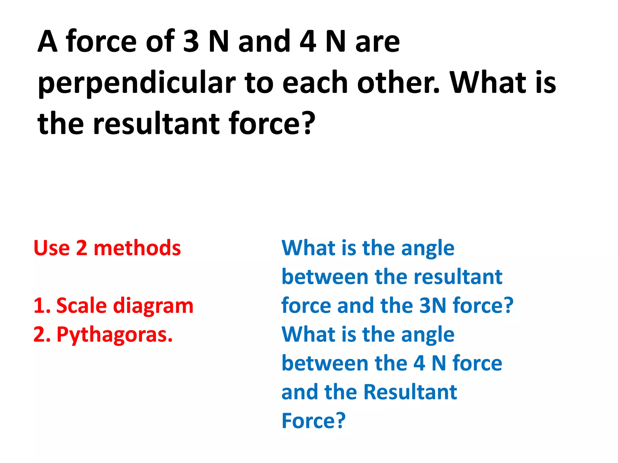 Ocr Physics A Scalars And Vectors Ppt