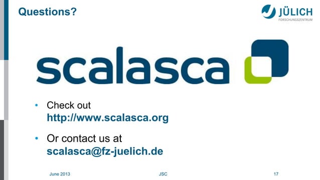 Scalable Parallel Performance Measurement With The Scalasca Toolset Pdf