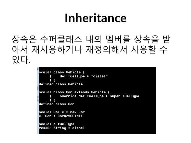 Scala self type inheritance | PPT