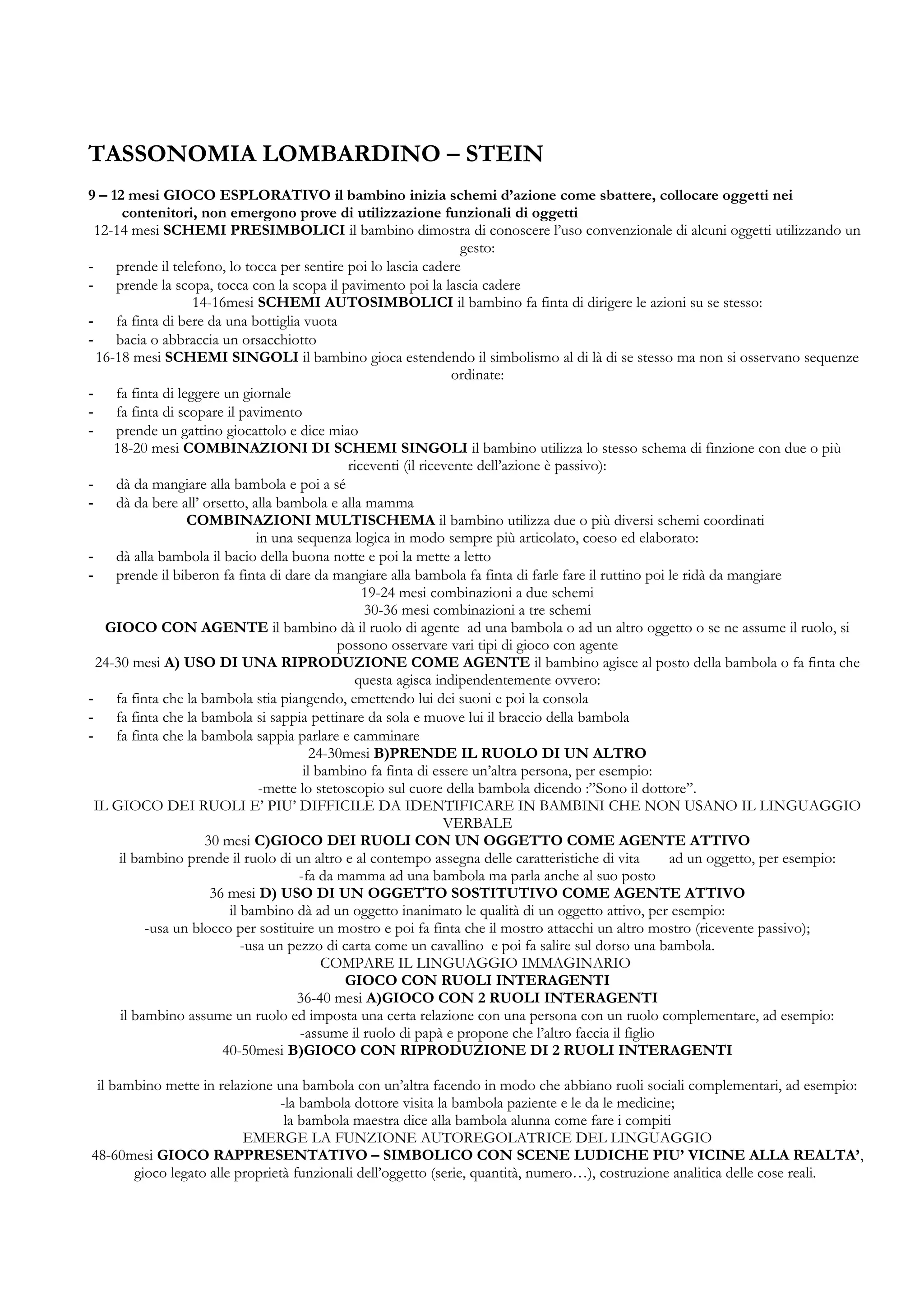 Scala svalsi gioco simbolico | DOC