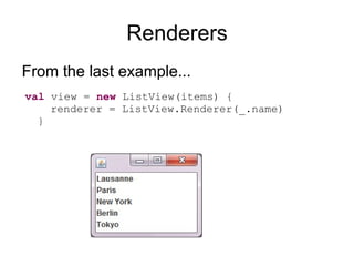 Scala+swing | ODP | Programming Languages | Computing