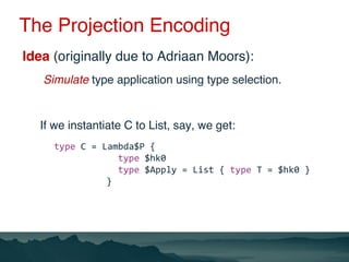 Implementing Higher-Kinded Types in Dotty | PDF