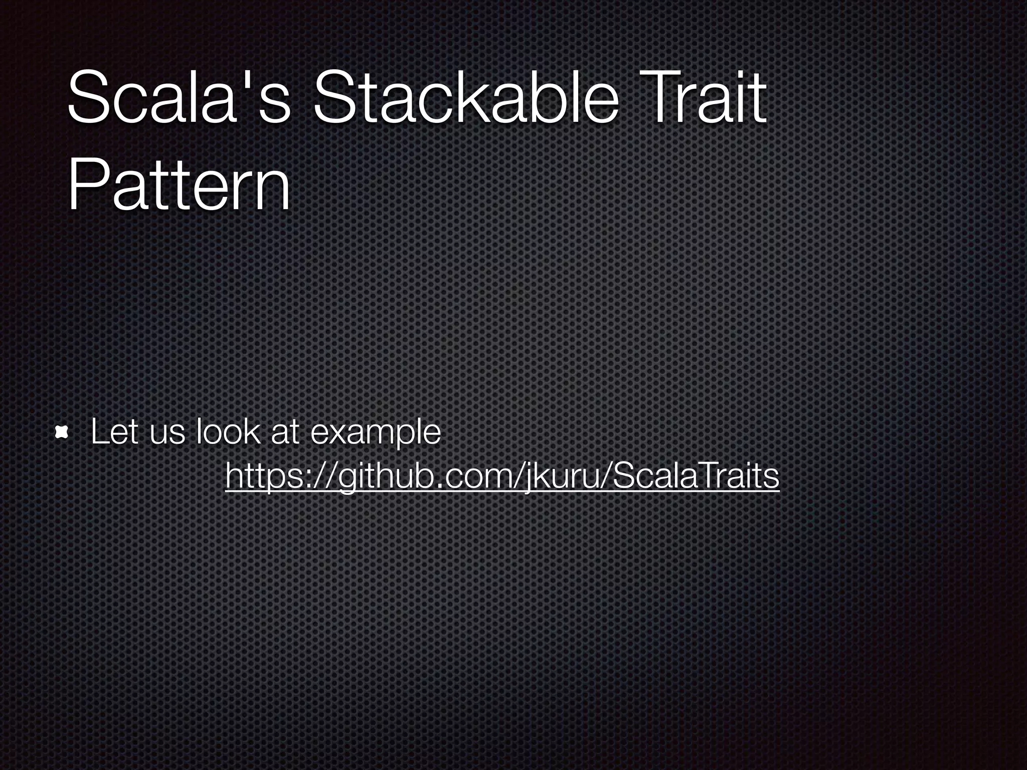 Scala traits | PDF