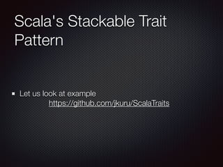 Scala traits | PPT