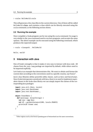 Scala tutorial | PDF