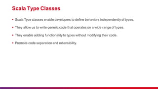 Introduction to Scala Type Classes Presentation | PPT