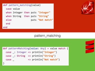 Scala vs ruby | PPT
