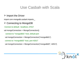 Scala with mongodb | PPT