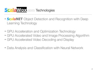 Scalawox deeplearning | PPT