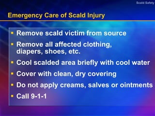 Scald injury powerpointpresentation | PPT