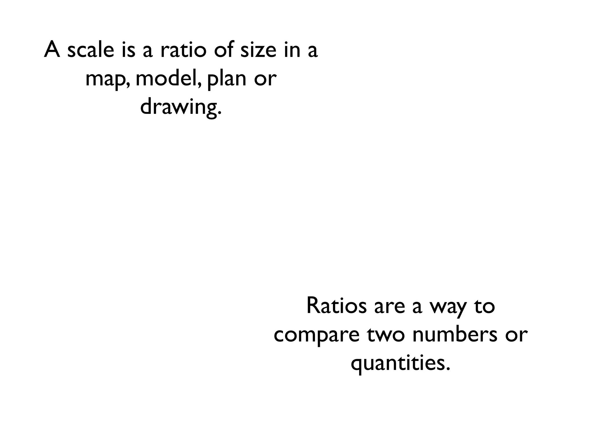 Using ratios in scale drawing | PPT