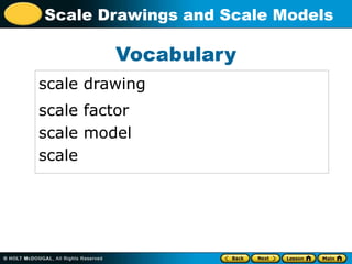 Scale drawings-and-scale-models-ppt | PPT