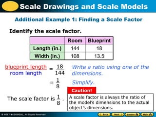 Scale drawings-and-scale-models-ppt | PPT