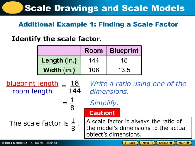 Scale drawings-and-scale-models-ppt | PPT | Free Download