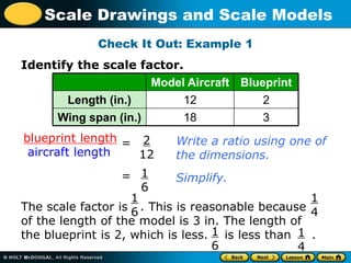 Scale drawings-and-scale-models-ppt | PPT