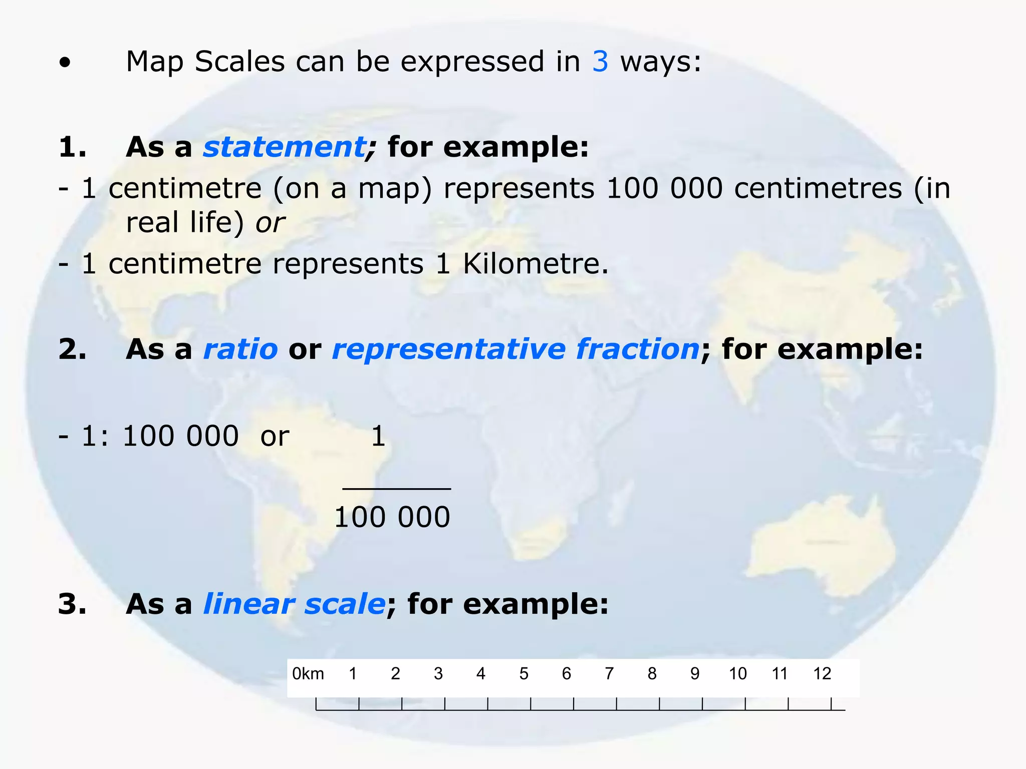 Scale - Geography Skill | PDF