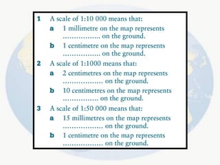 Scale - Geography Skill | PDF