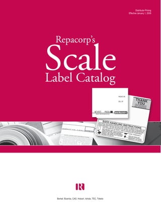 REPACORP: Scale Labels Catalog | PDF