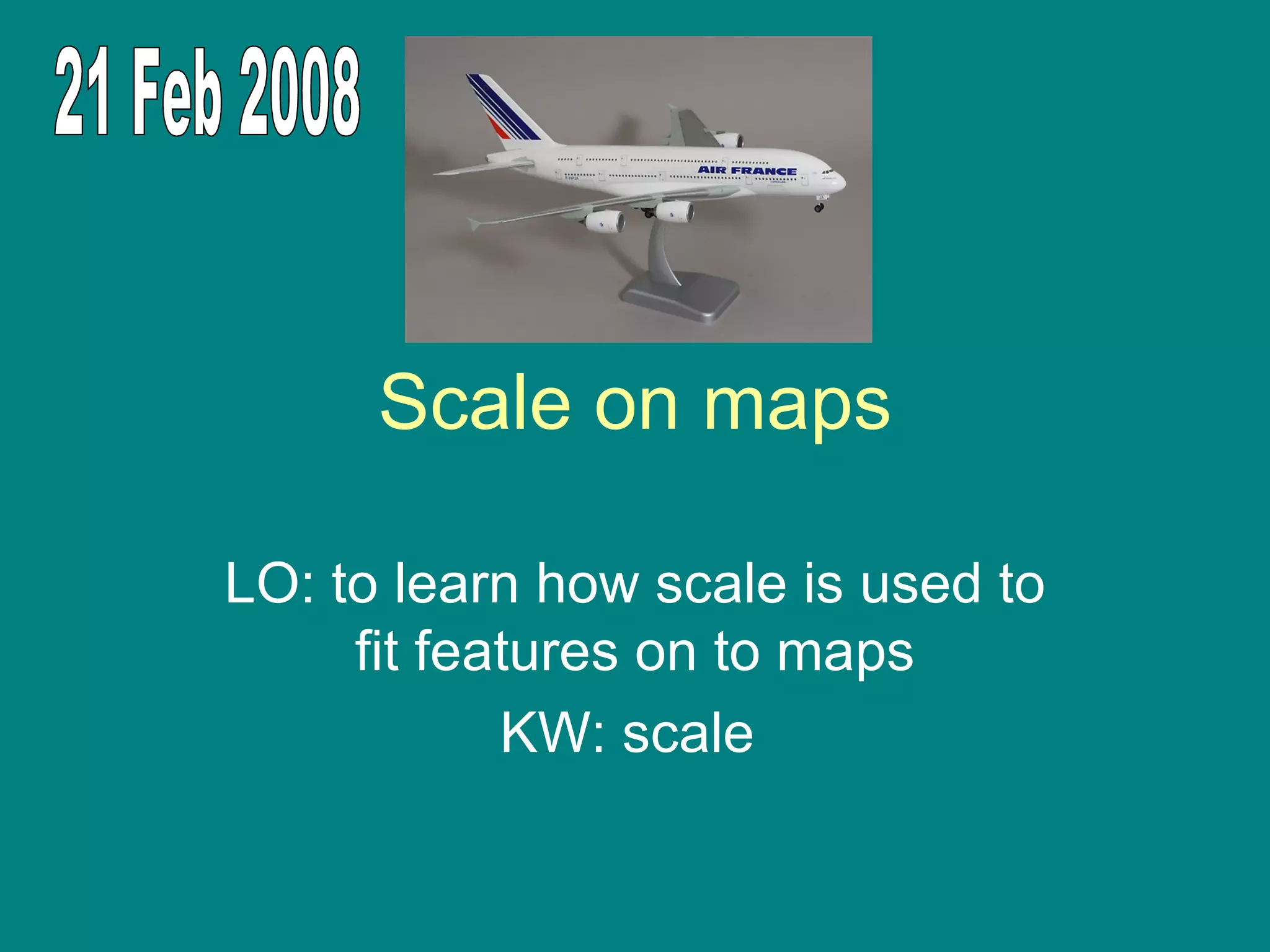 Scale On Maps | PPT