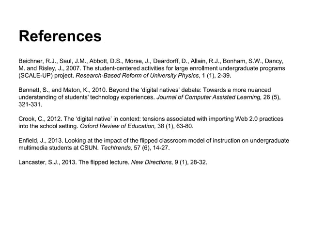 SCALE-UP 'new ways of learning' | PPT