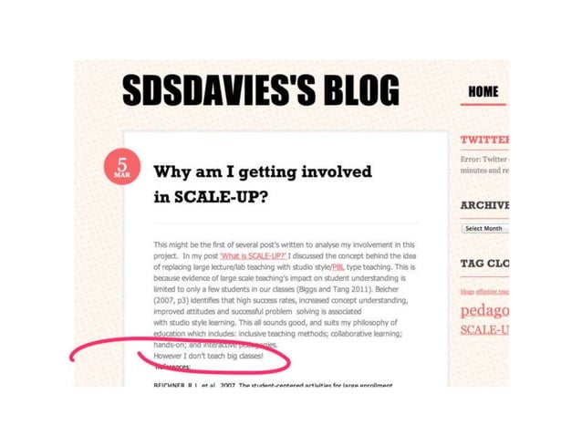 SCALE-UP 'new ways of learning' | PPT