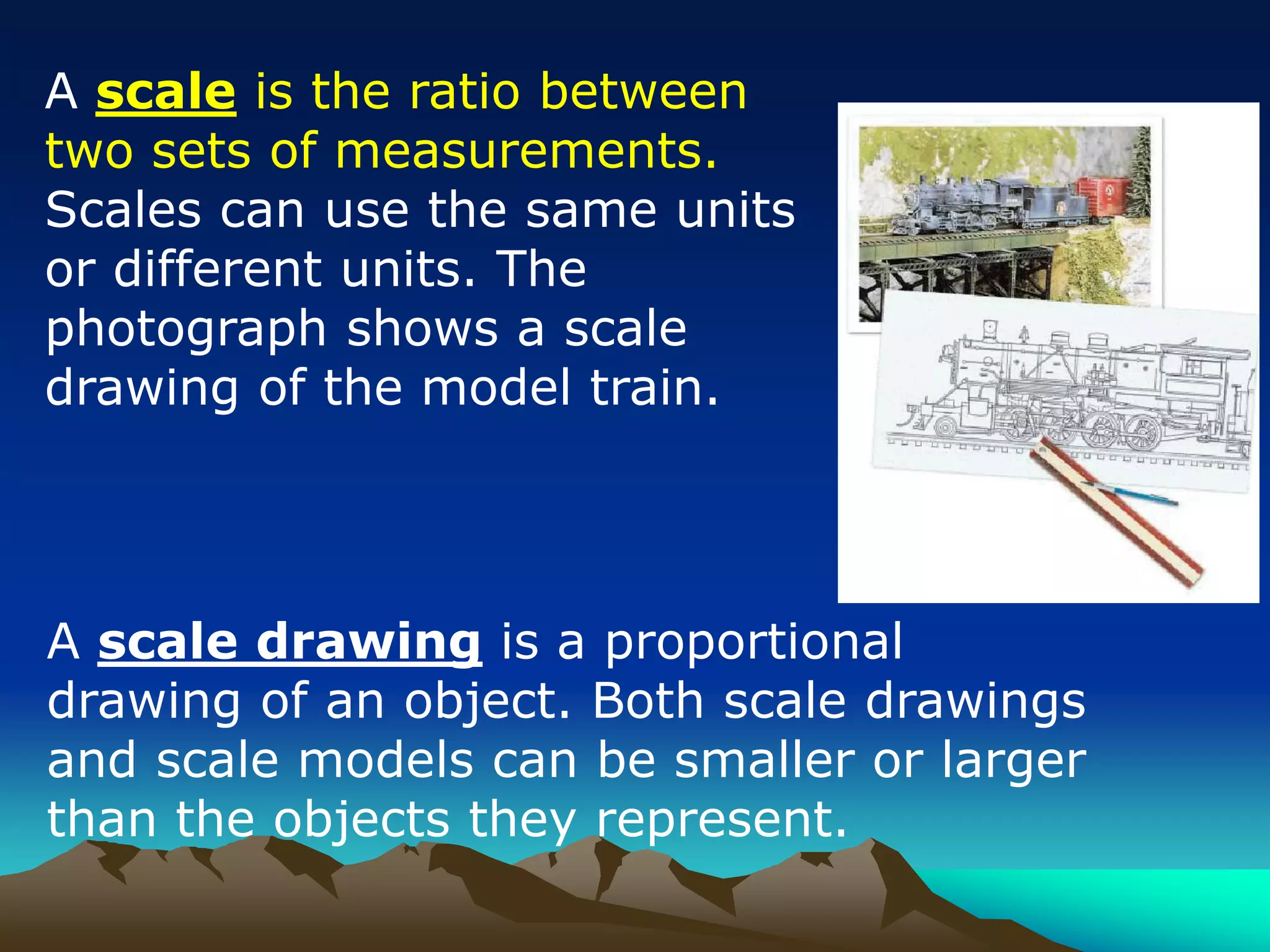Scale and scale factor | PPTX