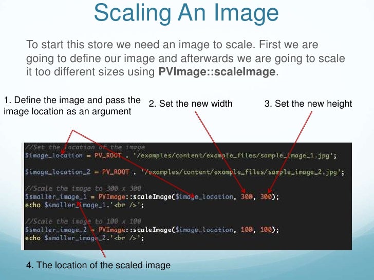 Scale and Watermark Images PHP