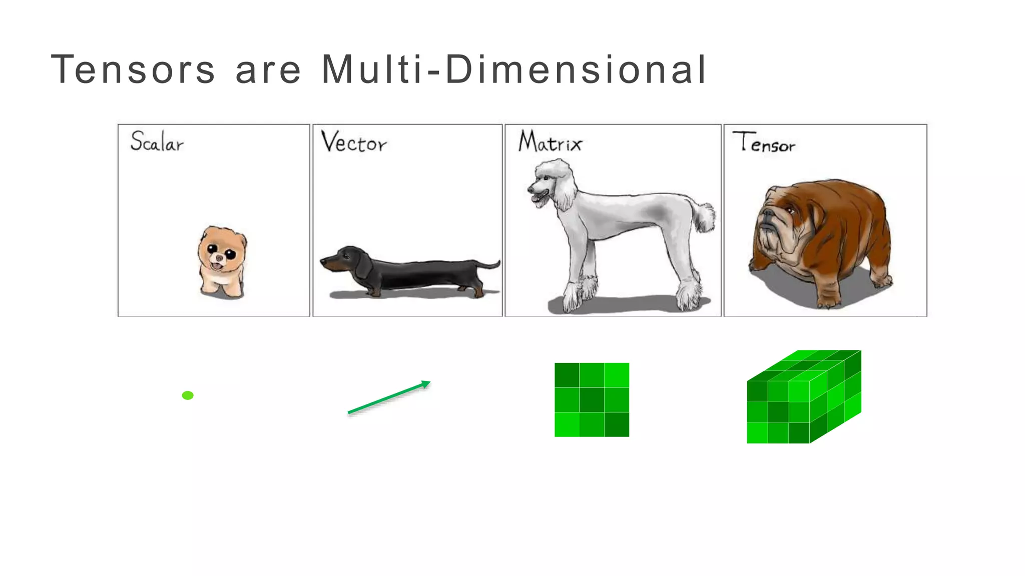 Role Of Tensors In Machine Learning Pptx Programming Languages Computing
