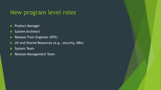 Scaled agile framework (SAFe) - adopting agile at enterprise scale ...