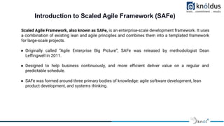 Scaled Agile Framework | PDF
